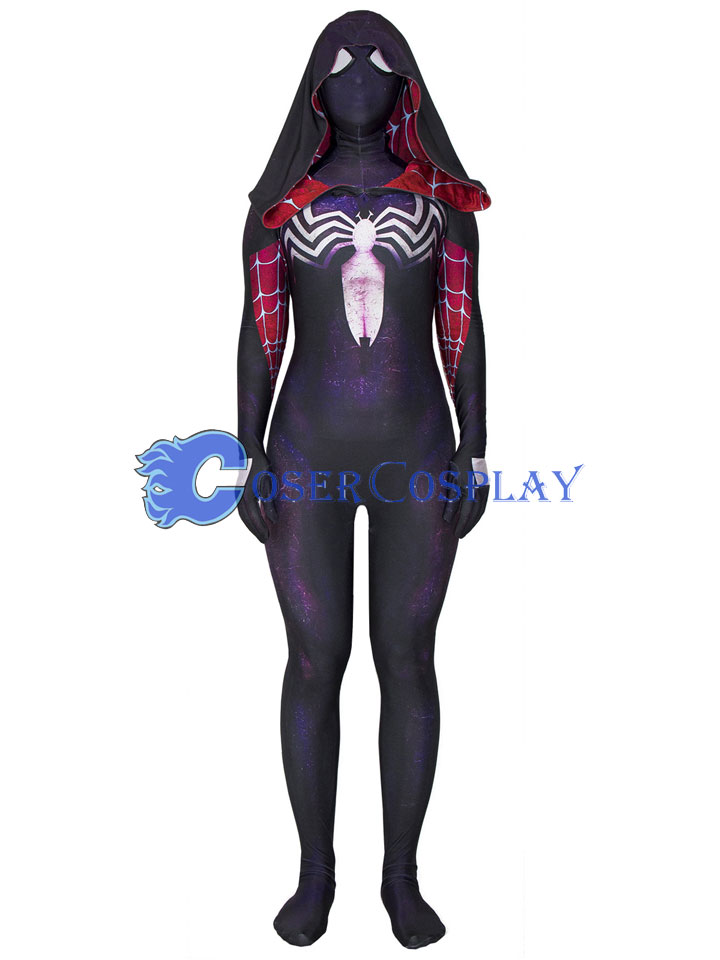2018 Venom Spider Gwenom Sexy Halloween Costumes For Women